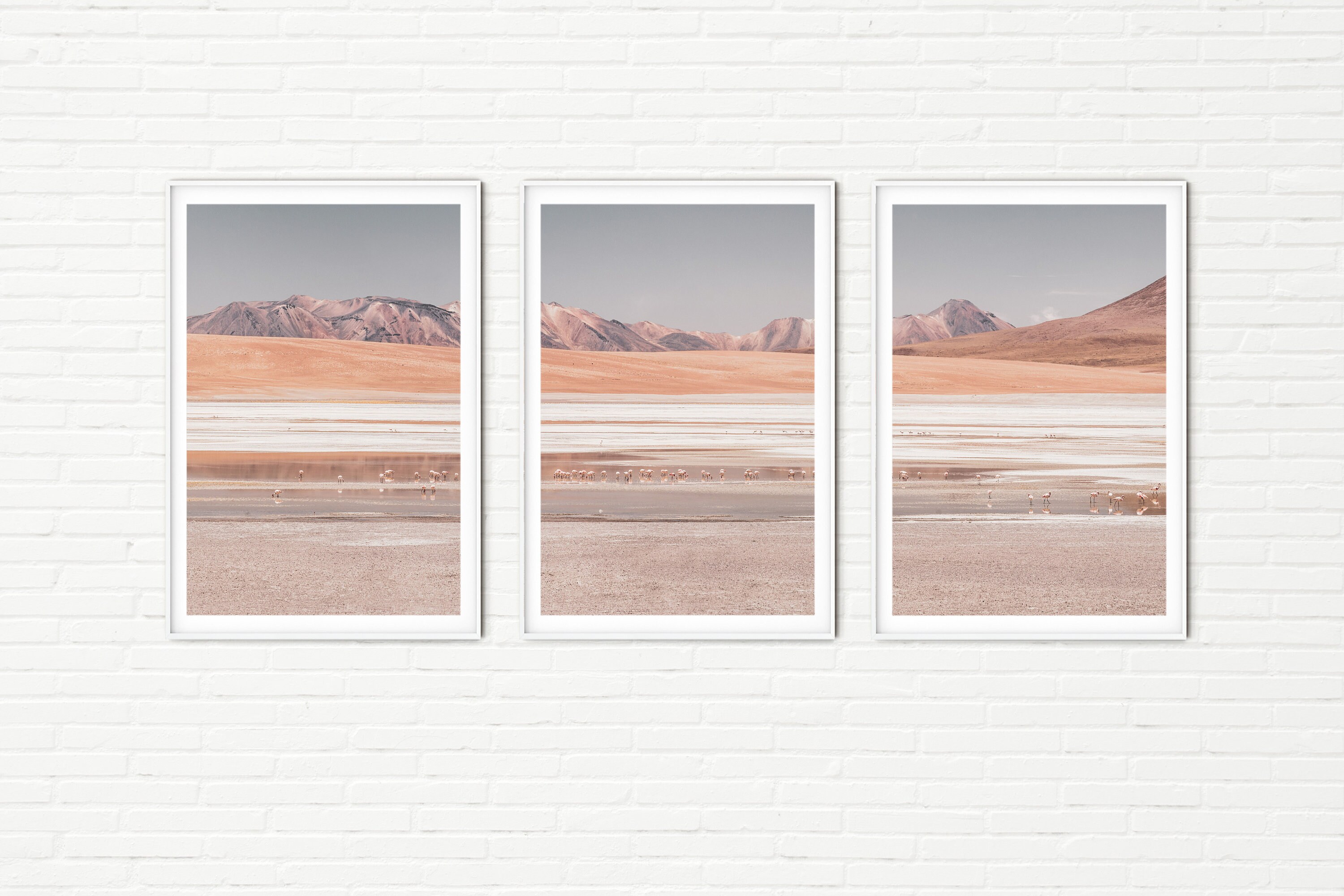 Pastel Pink Travel Prints Print Set of 3 Landscape Photos - Etsy