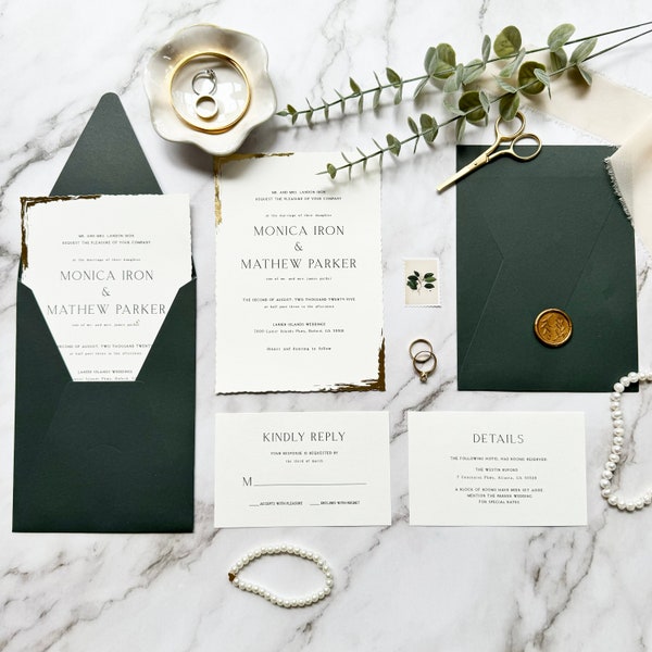 Wedding Invitation - Etsy