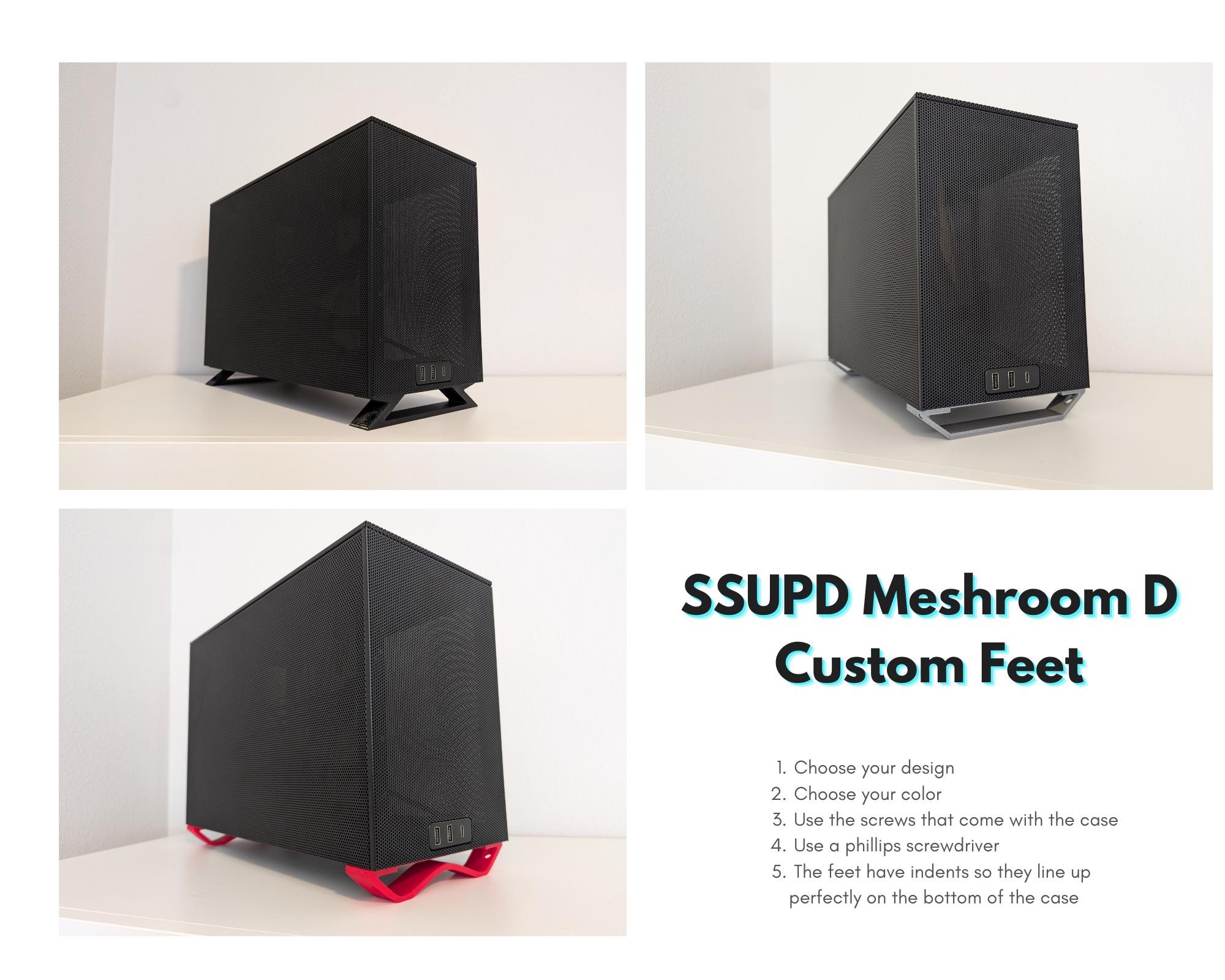 SSUPD Meshroom D Custom 3d Printed Feet - Etsy