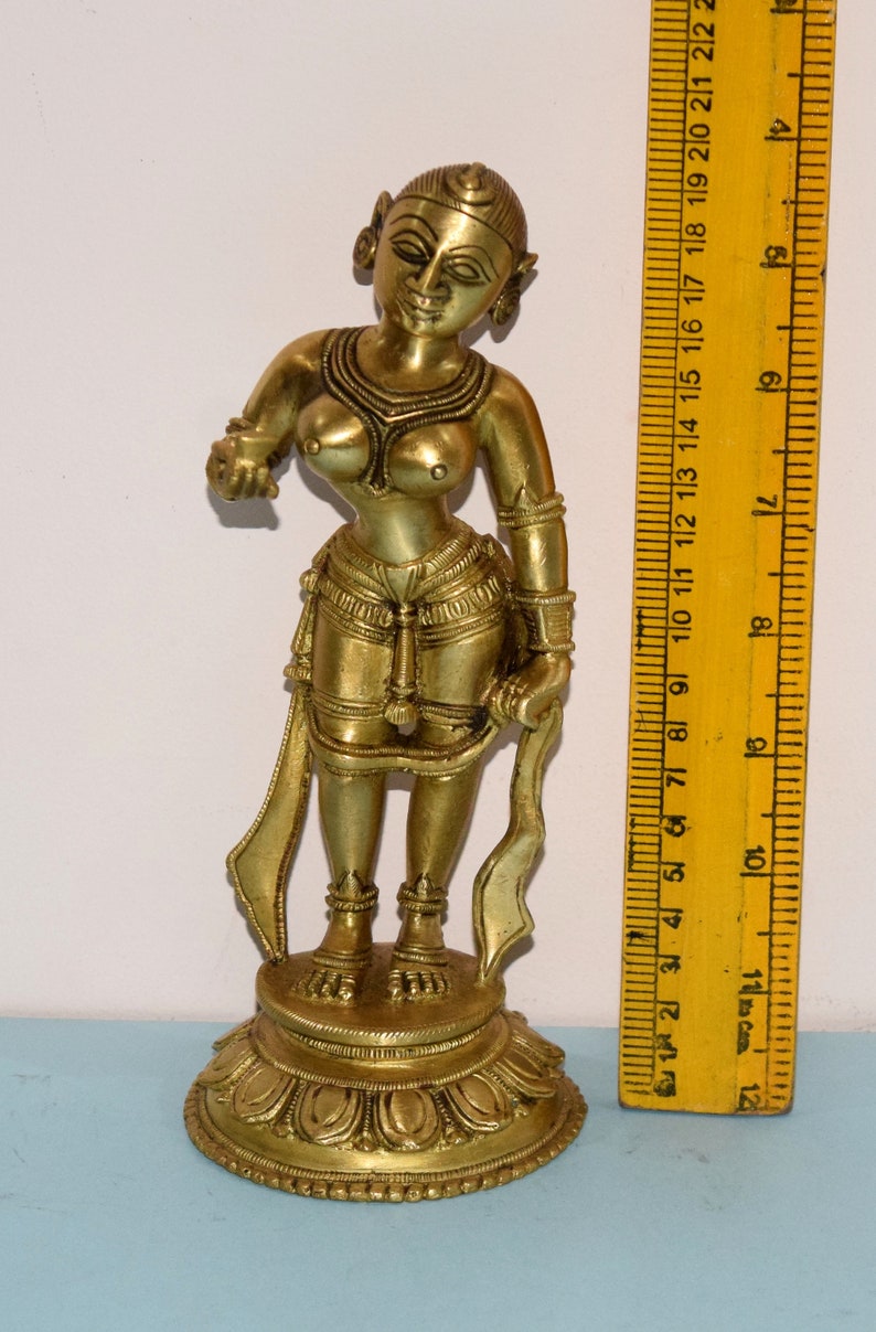 Pala Dynasty Devi Goddess Dakini Statue Modern Brass Figure - Etsy
