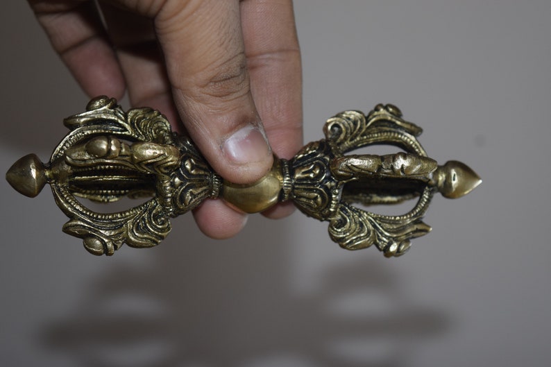 Skywalker Lord Indra's Thunderbolt Vajra | Brass Archaize Meditating ...