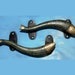Fish Handle Pair Cabinet Pull Handle Kitchen Dresser - Etsy