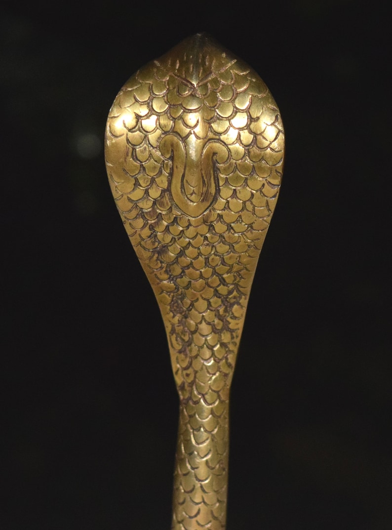 10'' Inches Lord Shiva Snake Idol Egyptian Serpent - Etsy