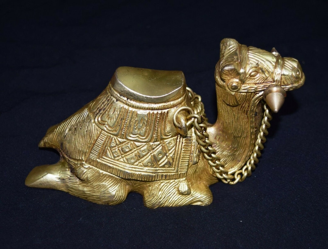 Saudi Arab Camel Statue | Brass Rajasthani Handmade Art - Etsy