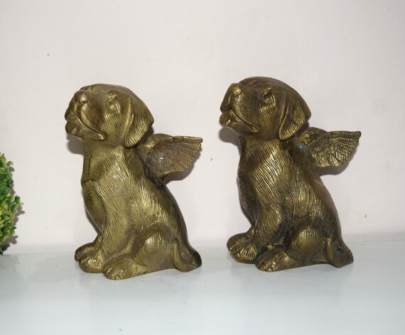 Guardian Dog Angel Pet Statue Memorial Loving Best Friends | Etsy