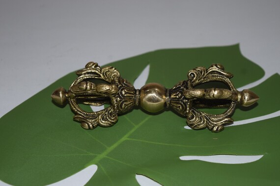 Skywalker Lord Indra's Thunderbolt Vajra Brass Archaize | Etsy