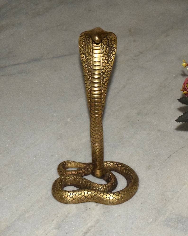 10'' Inches Lord Shiva Snake Idol Egyptian Serpent - Etsy