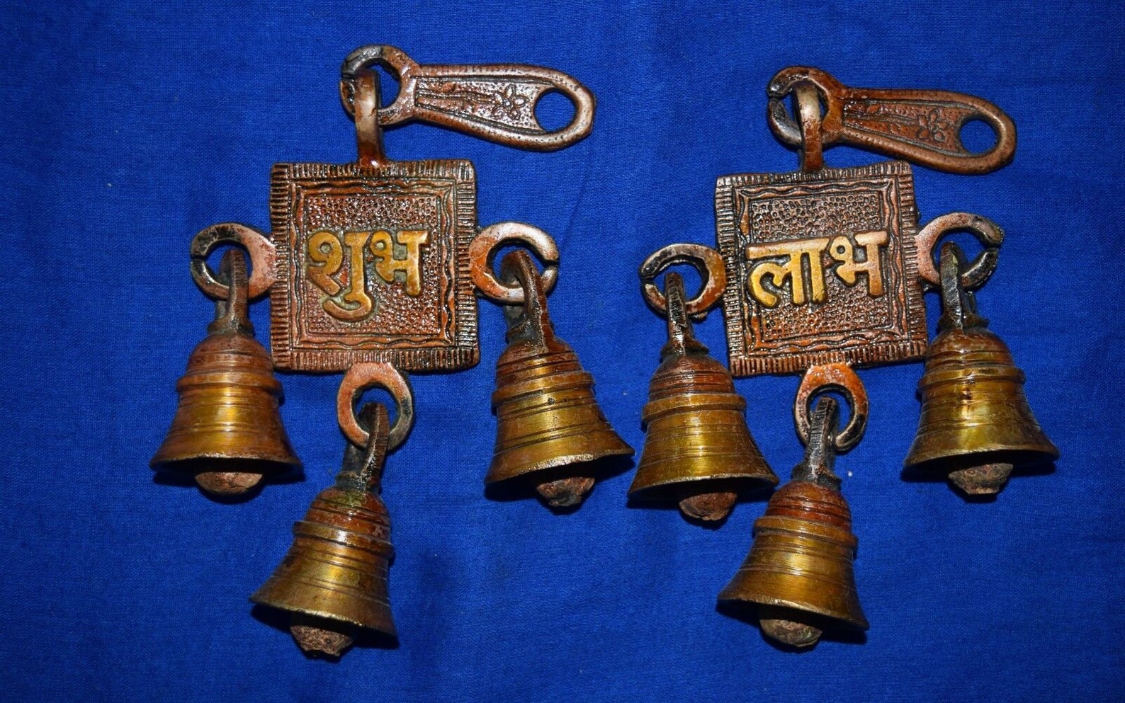 Good Luck Design Front Door Hanger Housewarming Brass Art - Etsy UK