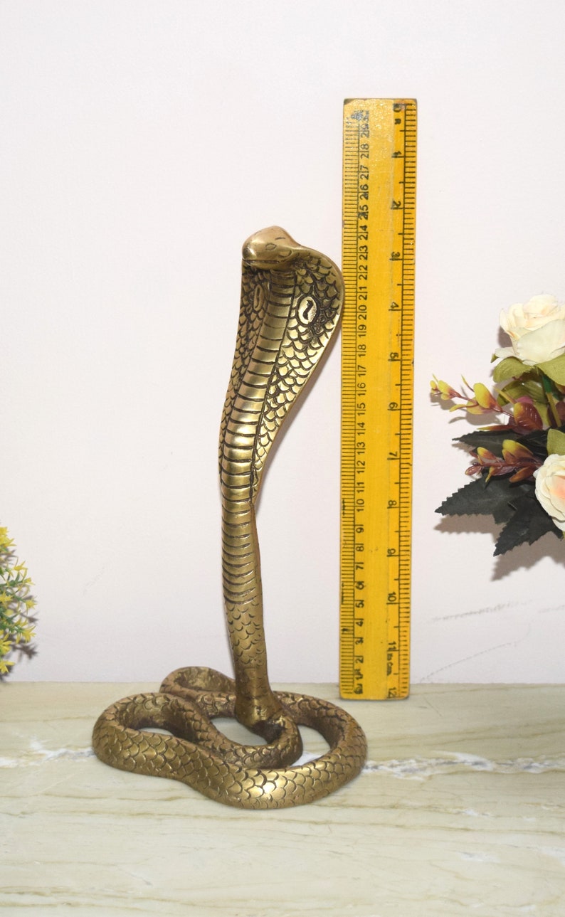 10'' Inches Lord Shiva Snake Idol Egyptian Serpent - Etsy