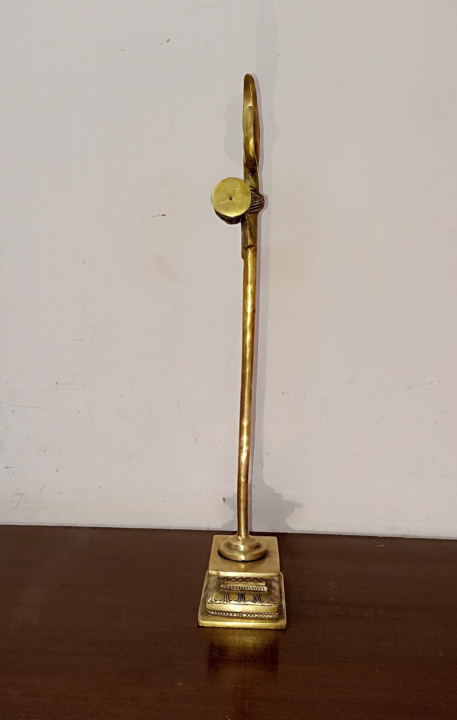 14.5" Inches Trident Table Decor | Brass Shiva's Trishul Temple Table ...