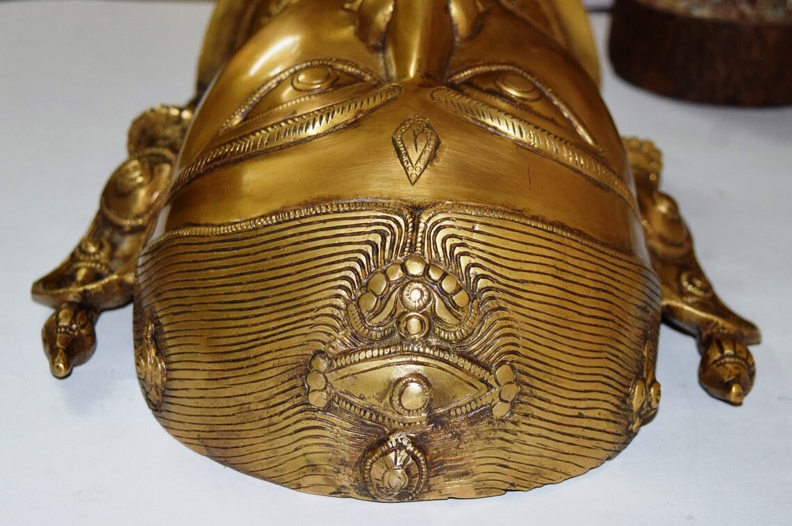 Lady Goddess Wall Hanging Brass Gauri Head Temple Décor | Etsy