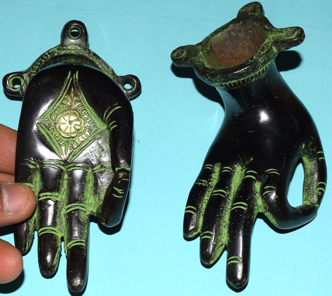 Lady Hand Door Handle Dancing Women Hand Shape Brass Door | Etsy