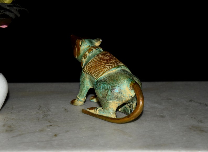 Brass Mouse Statue Lord Ganesha Vahana Mooshak Mus Idol - Etsy