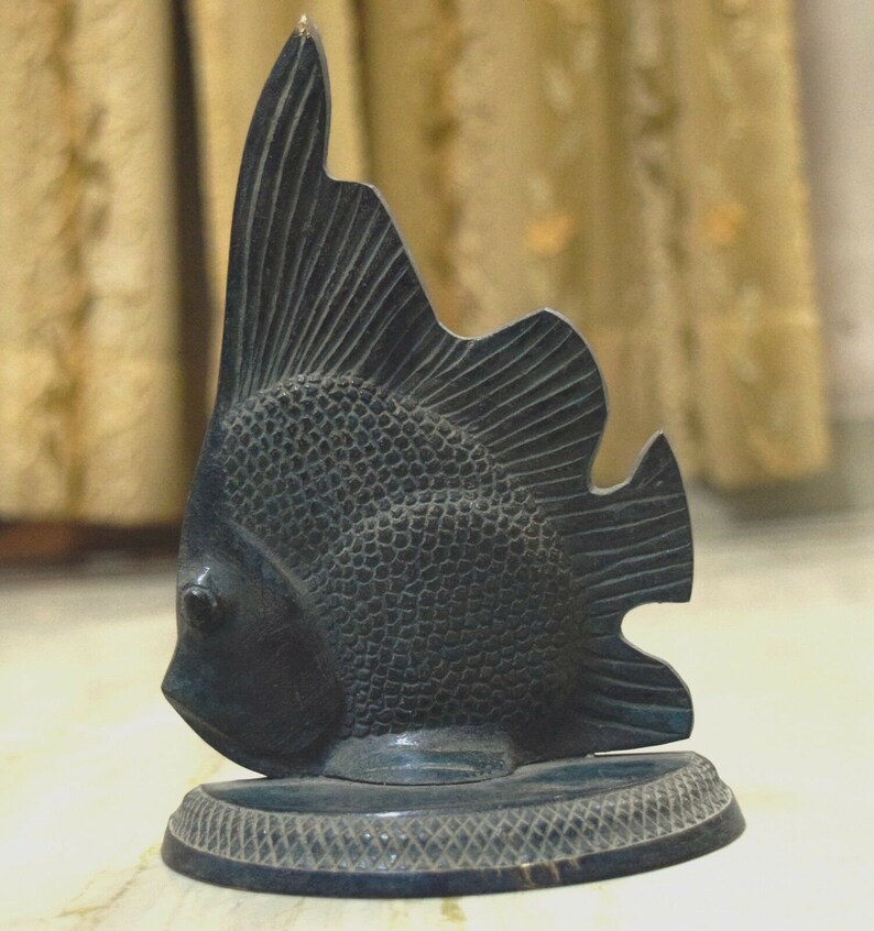 Dory Fish Antique Sculpture Brass Fish Design Table - Etsy