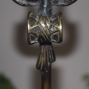 Lord Shiva Trident Statue Exotic Vintage Trishula | 14.5'' Inches Long ...