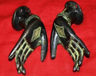 Lady Hand Door Handle Dancing Women Hand Shape Brass Door | Etsy