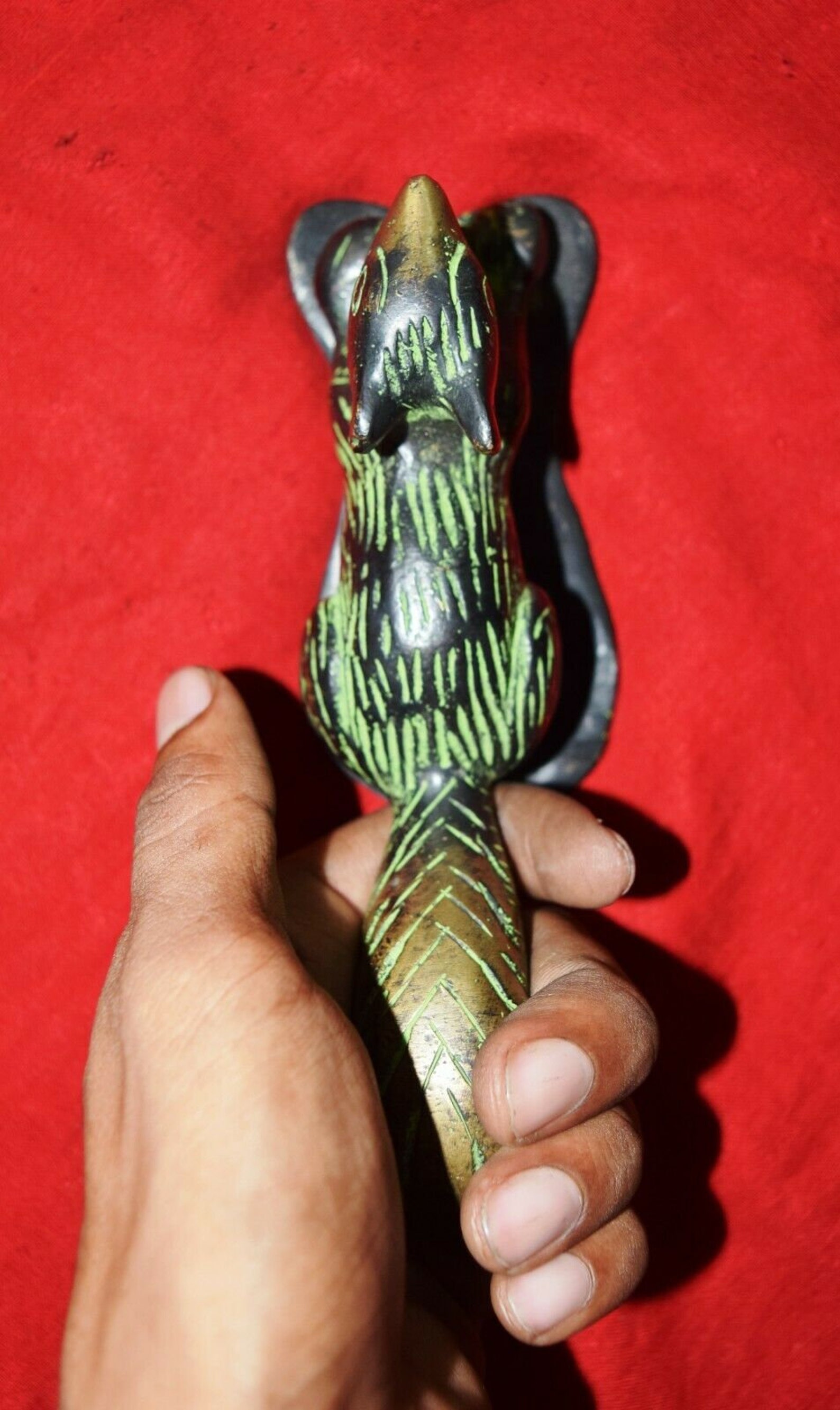 Vicious Chipmunk Door Knocker Brass Squirrel Front Door Bell - Etsy UK