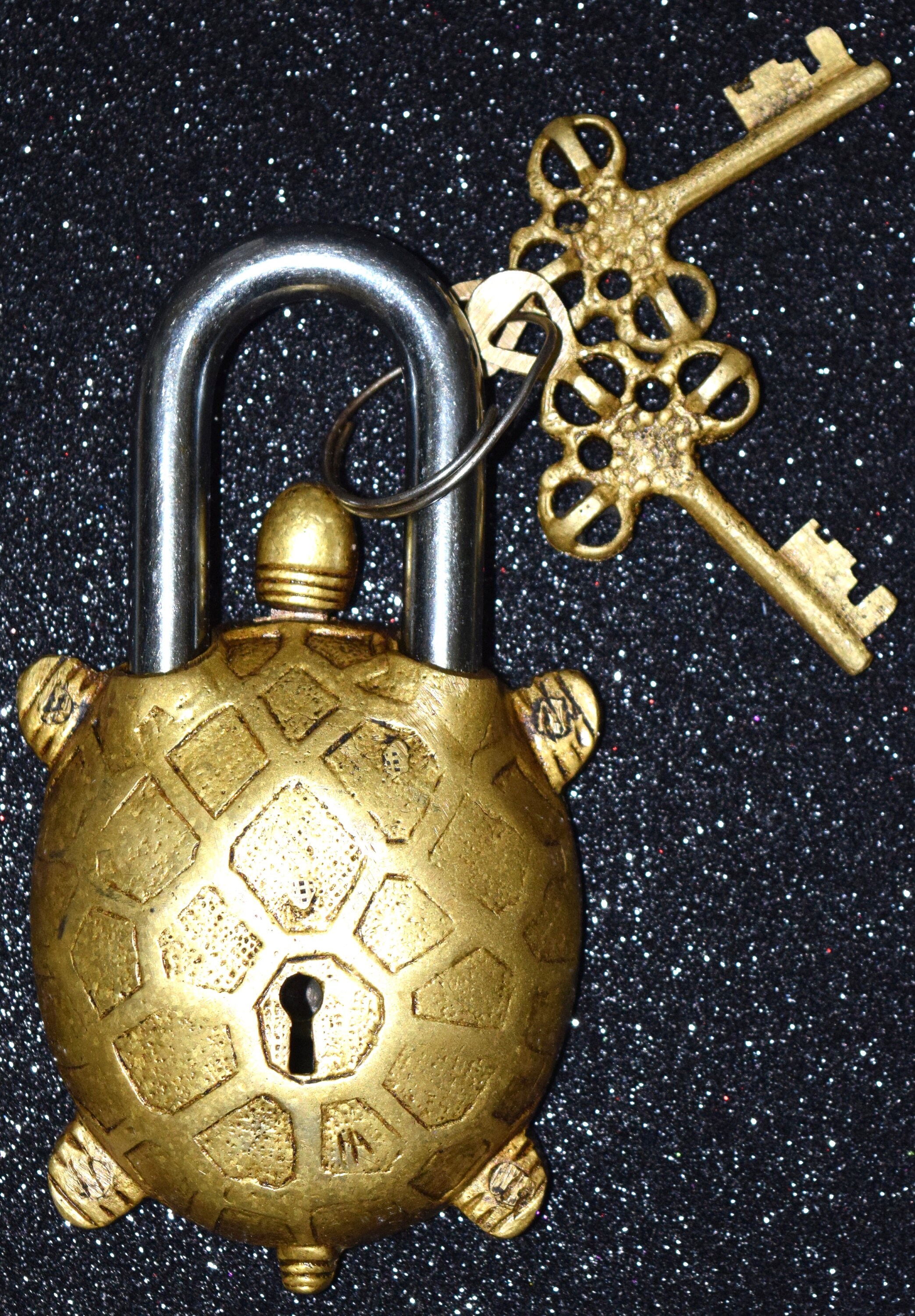 Thai Turtle Padlock Brass Hardware Safety Doors and Locks | Etsy