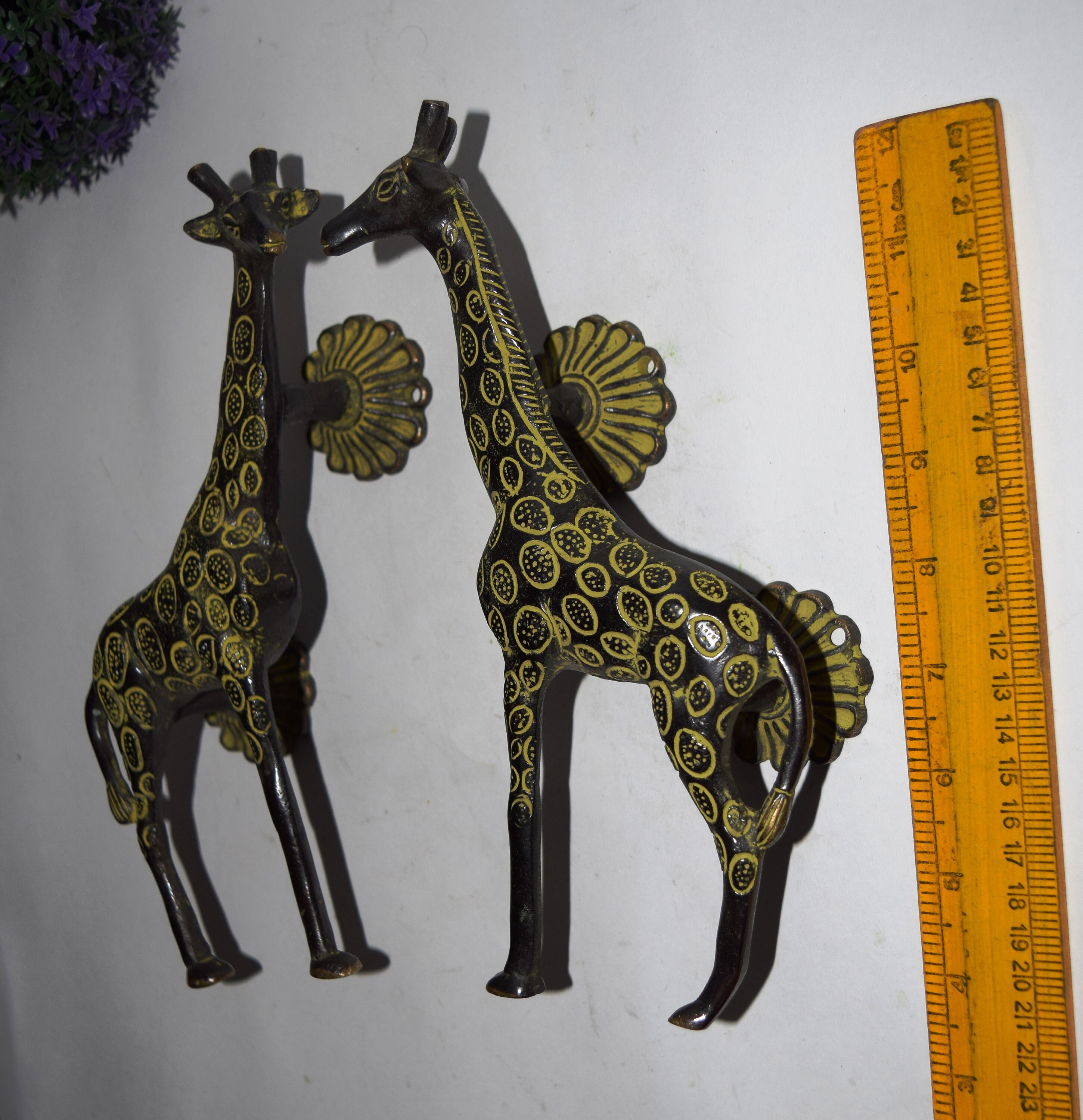 Giraffe Door Handle | Made of Brass Animal Theme Door Pull | Door ...