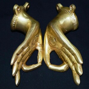 Lady Hand Door Handle | Dancing Women Hand Shape Brass Door Pull - Etsy