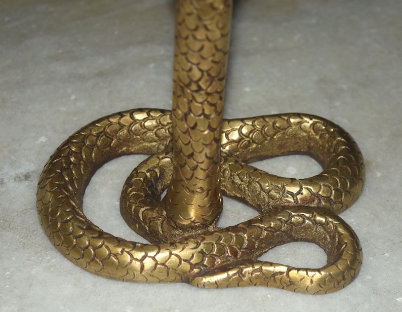 10'' Inches Lord Shiva Snake Idol Egyptian Serpent - Etsy