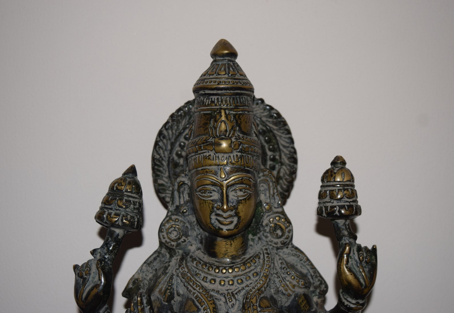 Brass Lakshmi Mata Statue 18'' Inches in Height | Standing Ritual God ...