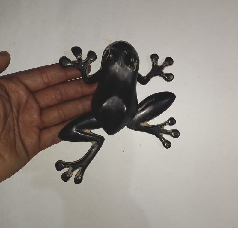 Spring Frog Door Knocker Brass Amphibian Toad Shape Bedroom - Etsy