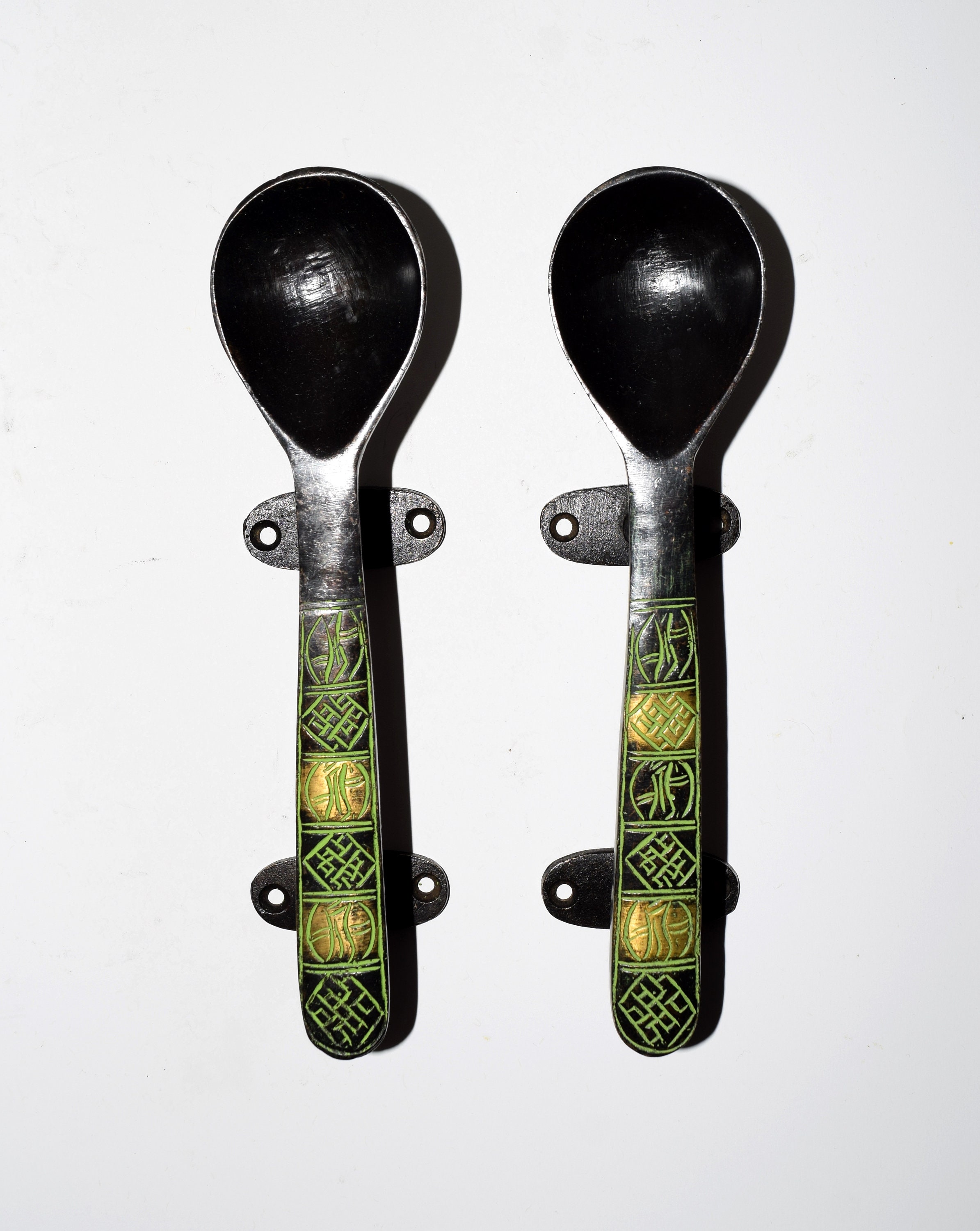 8.5 Inches Spoon Door Pull Brass Spoon Shape Door Handle | Etsy