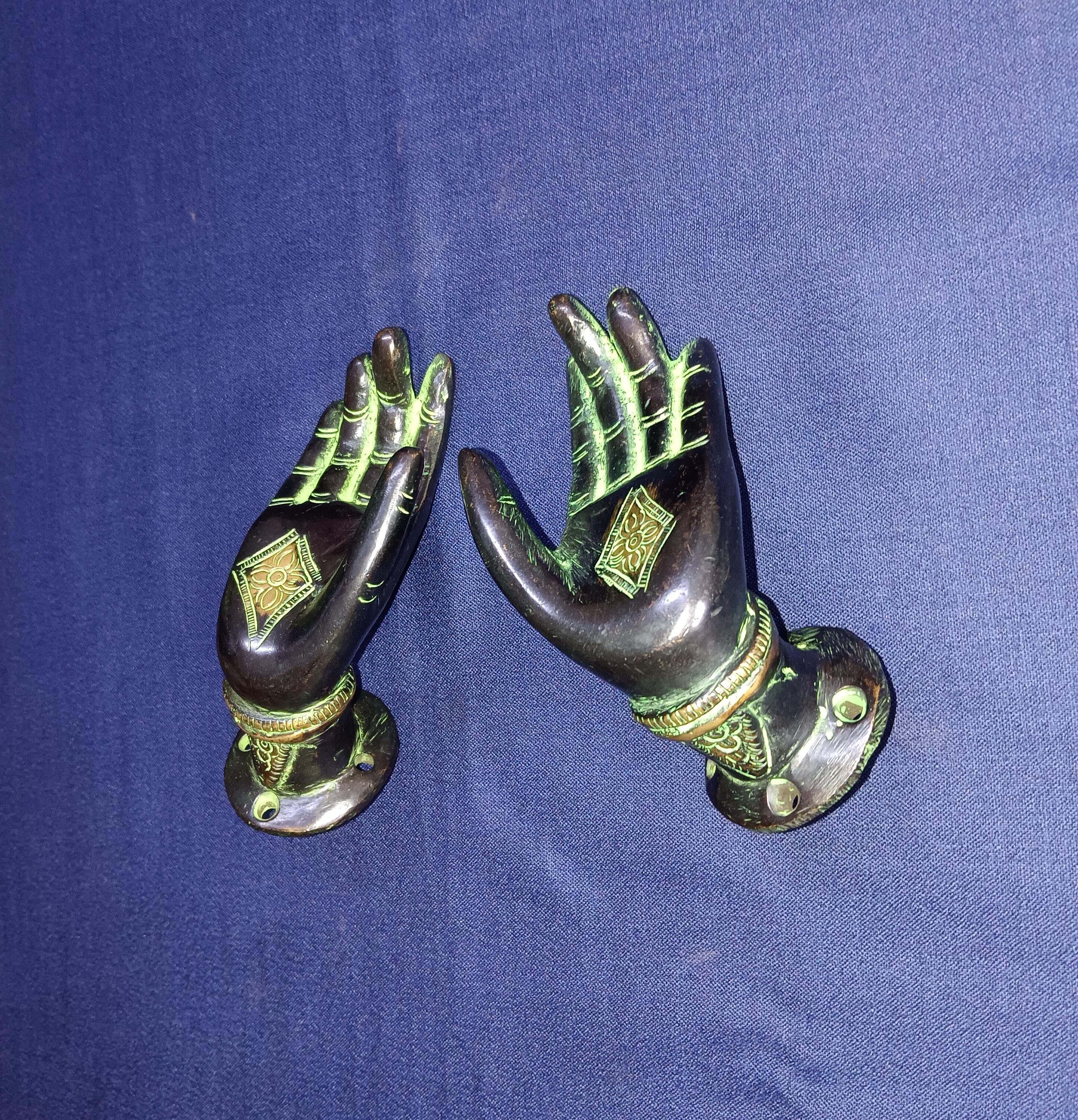 Lady Hand Door Pull | Brass Dancing Girl's Hand Shape Door Handle - Etsy
