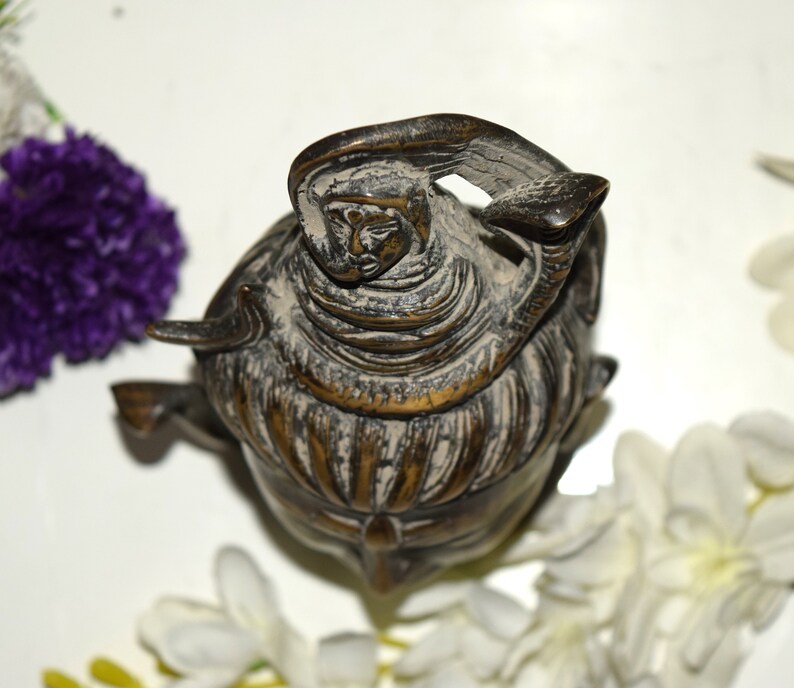 Vintage Lord Shiva Head Sculpture Brass Gangadhara Face - Etsy