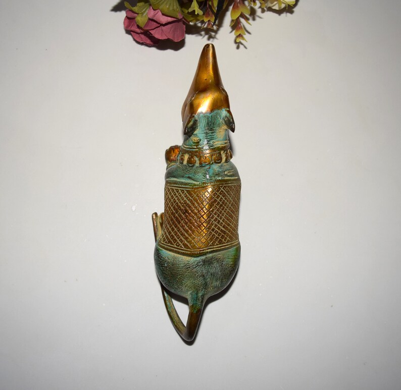 Brass Mouse Statue Lord Ganesha Vahana Mooshak Mus Idol - Etsy