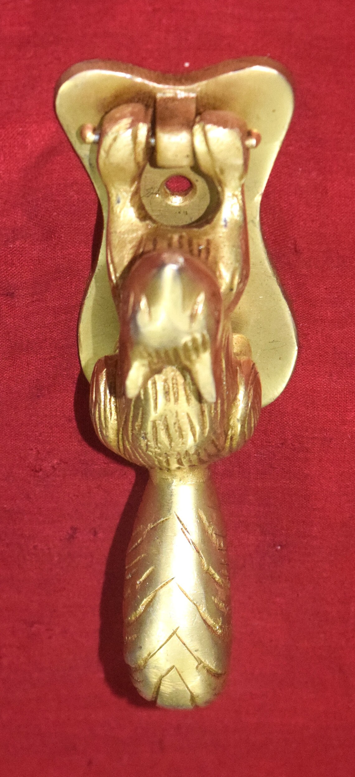Vicious Chipmunk Door Knocker Brass Squirrel Front Door Bell - Etsy UK