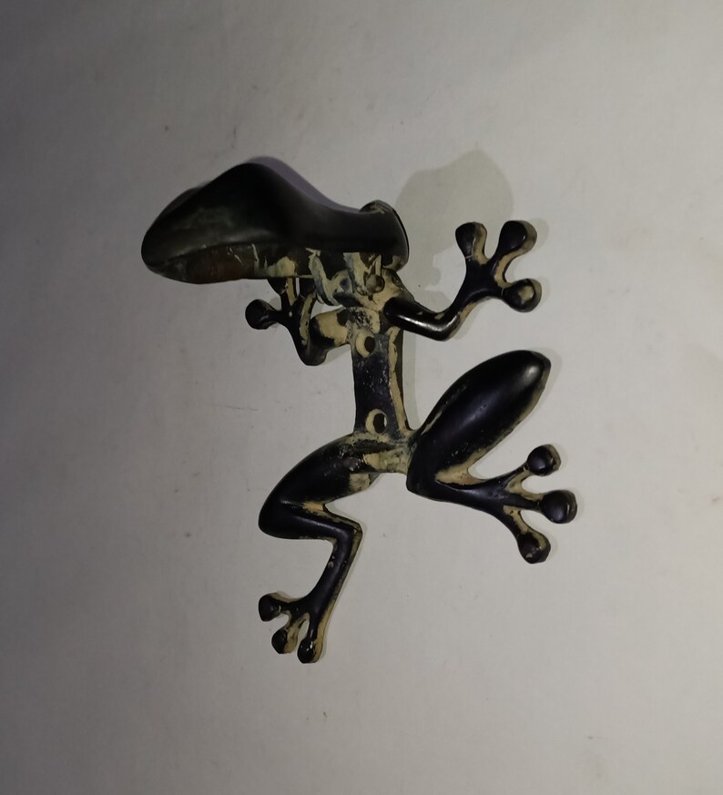 Spring Frog Door Knocker Brass Amphibian Toad Shape Bedroom - Etsy
