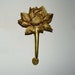 Brass Lotus Design Handle Rose Flower Shape Door Pull Door Interior ...