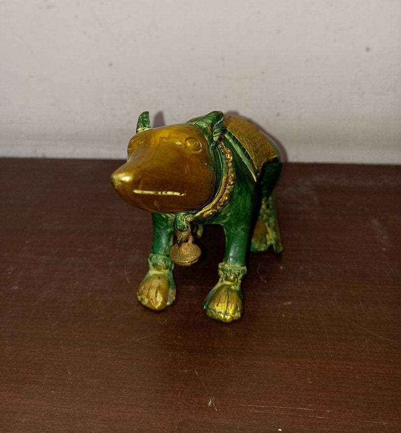 Brass Mouse Statue Lord Ganesha Vahana Mooshak | Big Mouse Idol ...