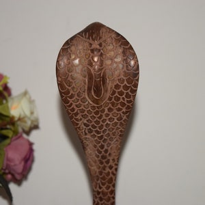 Brass Snake Statue Lord Shiva Serpent Idol in Antique Color | Naag ...