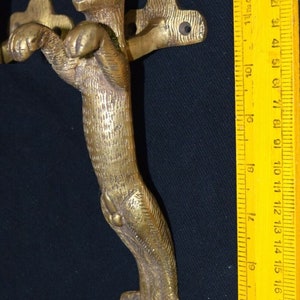 Leopard Door Handle | Brass Wild Animal Design Pull Handle | Gateway ...