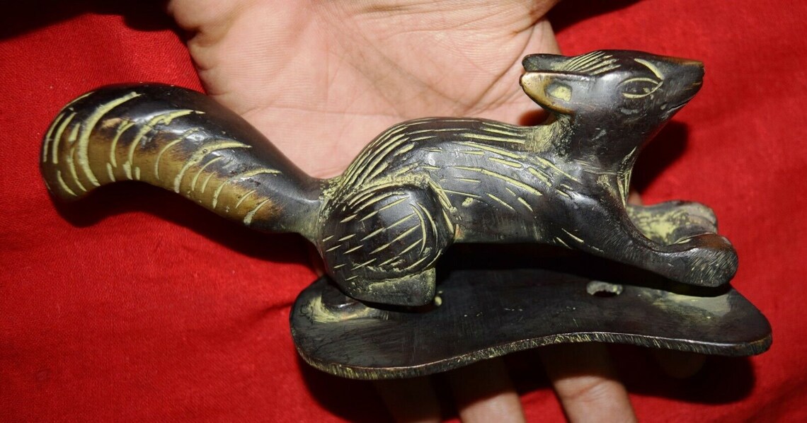 Vicious Chipmunk Door Knocker Brass Squirrel Front Door Bell - Etsy UK