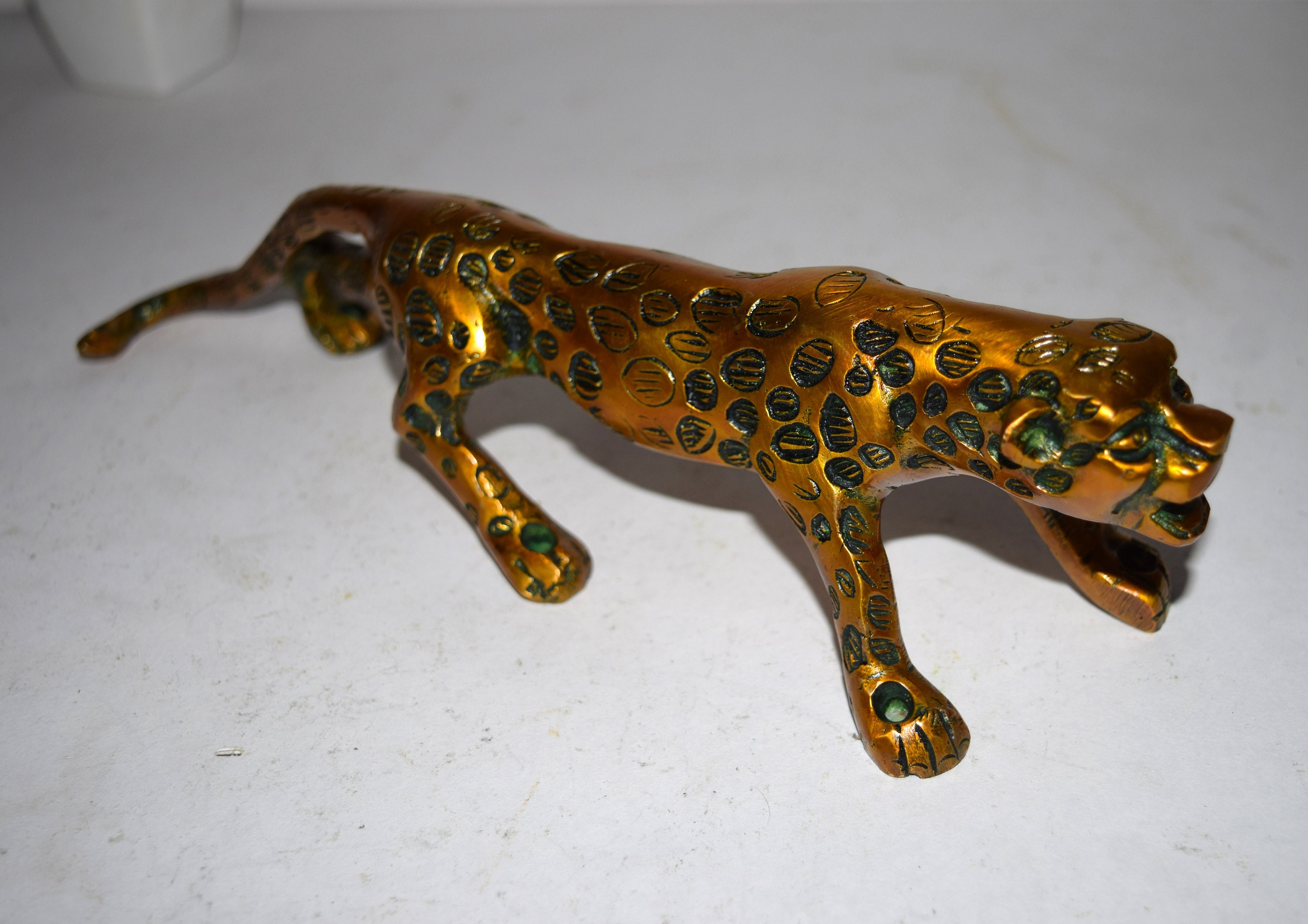 Jaguar Door Handle | Brass Hunting Cat Shape Door Pull - Etsy