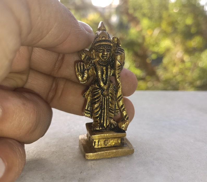 Brass Lord Rama Statue Vishnu Avatar Holding Bow and Arrow - Etsy