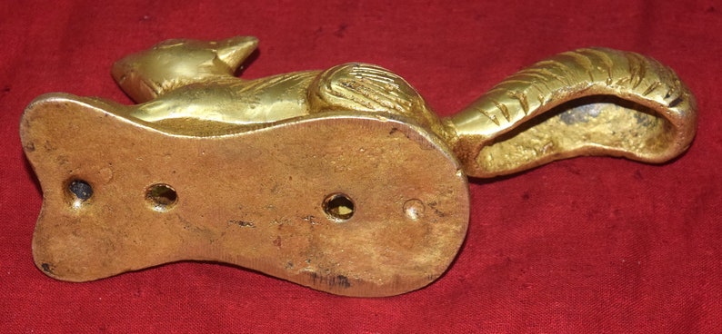 Vicious Chipmunk Door Knocker Brass Squirrel Front Door Bell - Etsy UK