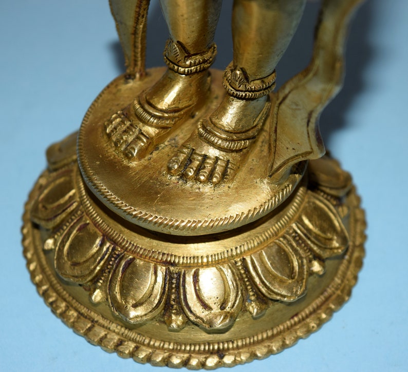 Pala Dynasty Devi Goddess Dakini Statue Modern Brass Figure - Etsy