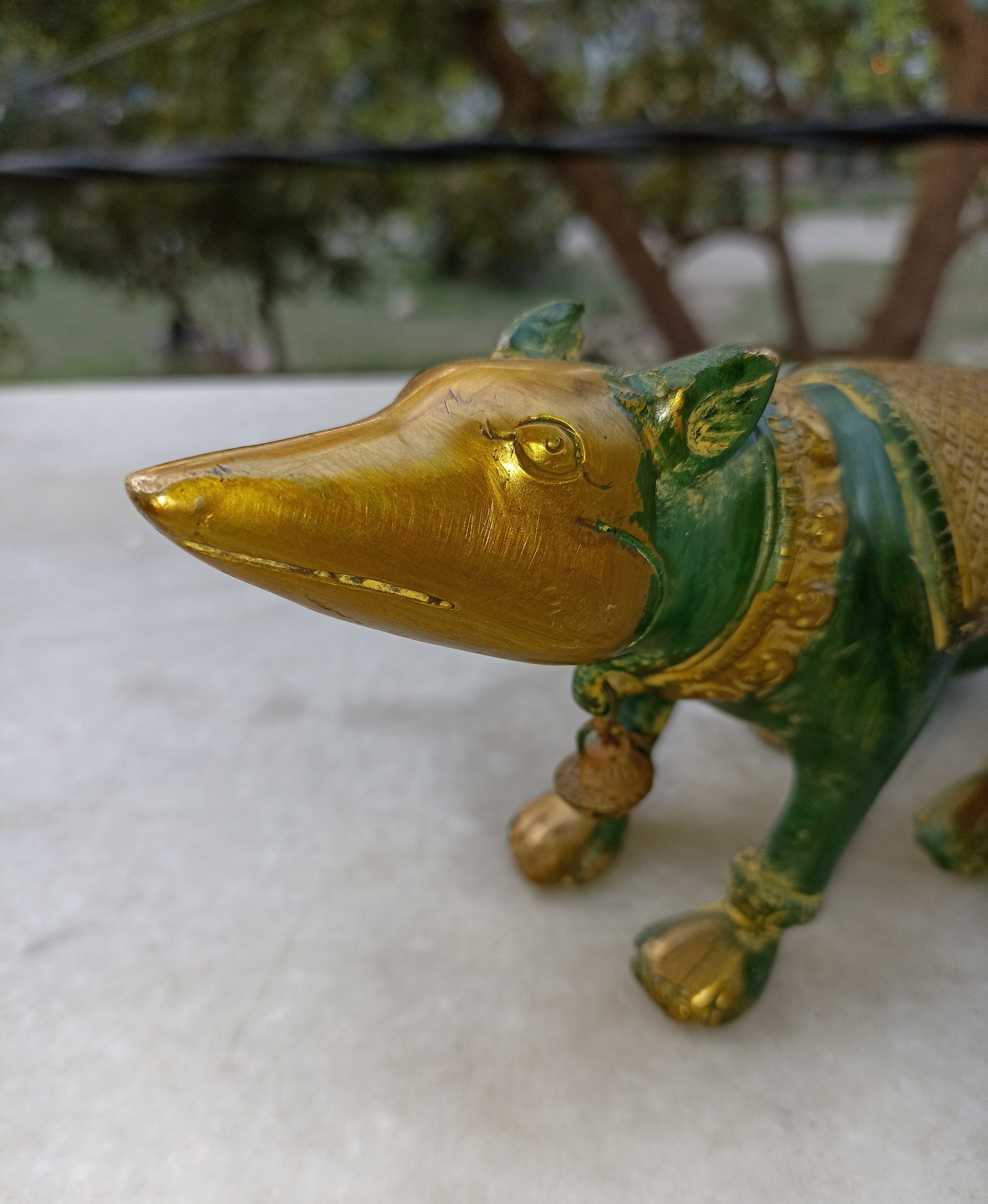 Brass Mouse Statue Lord Ganesha Vahana Mooshak | Big Mouse Idol ...