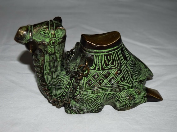 Camel Sculpture Brass Table Showpiece Statue - Etsy
