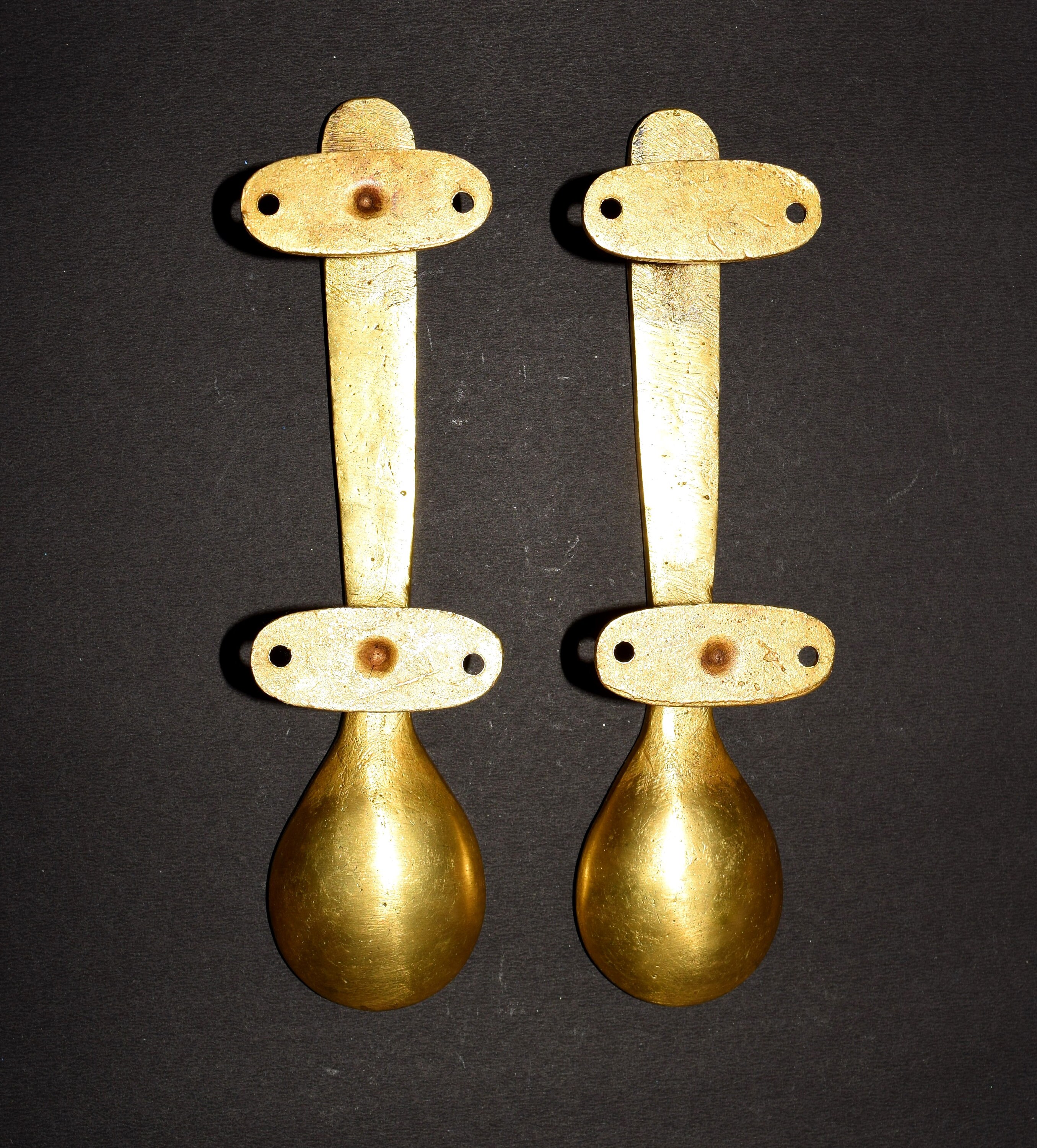 8.5 Inches Spoon Door Pull Brass Spoon Shape Door Handle | Etsy