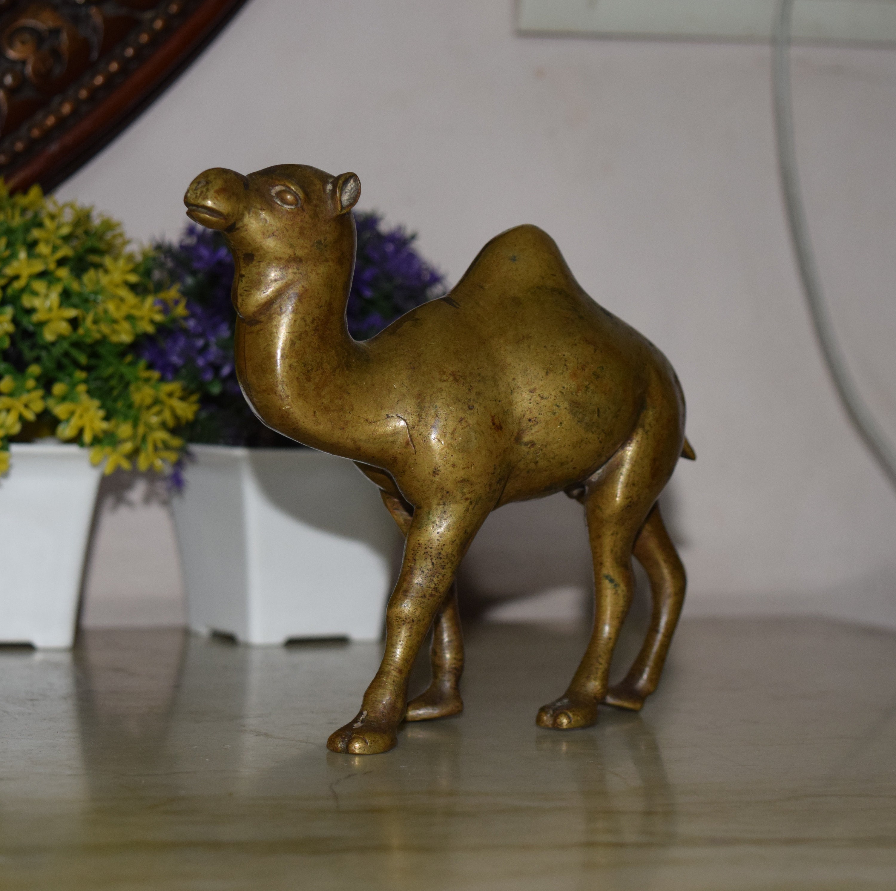 Egyptian Camel Statue Brass Hand Crafted Animal Theme - Etsy UK