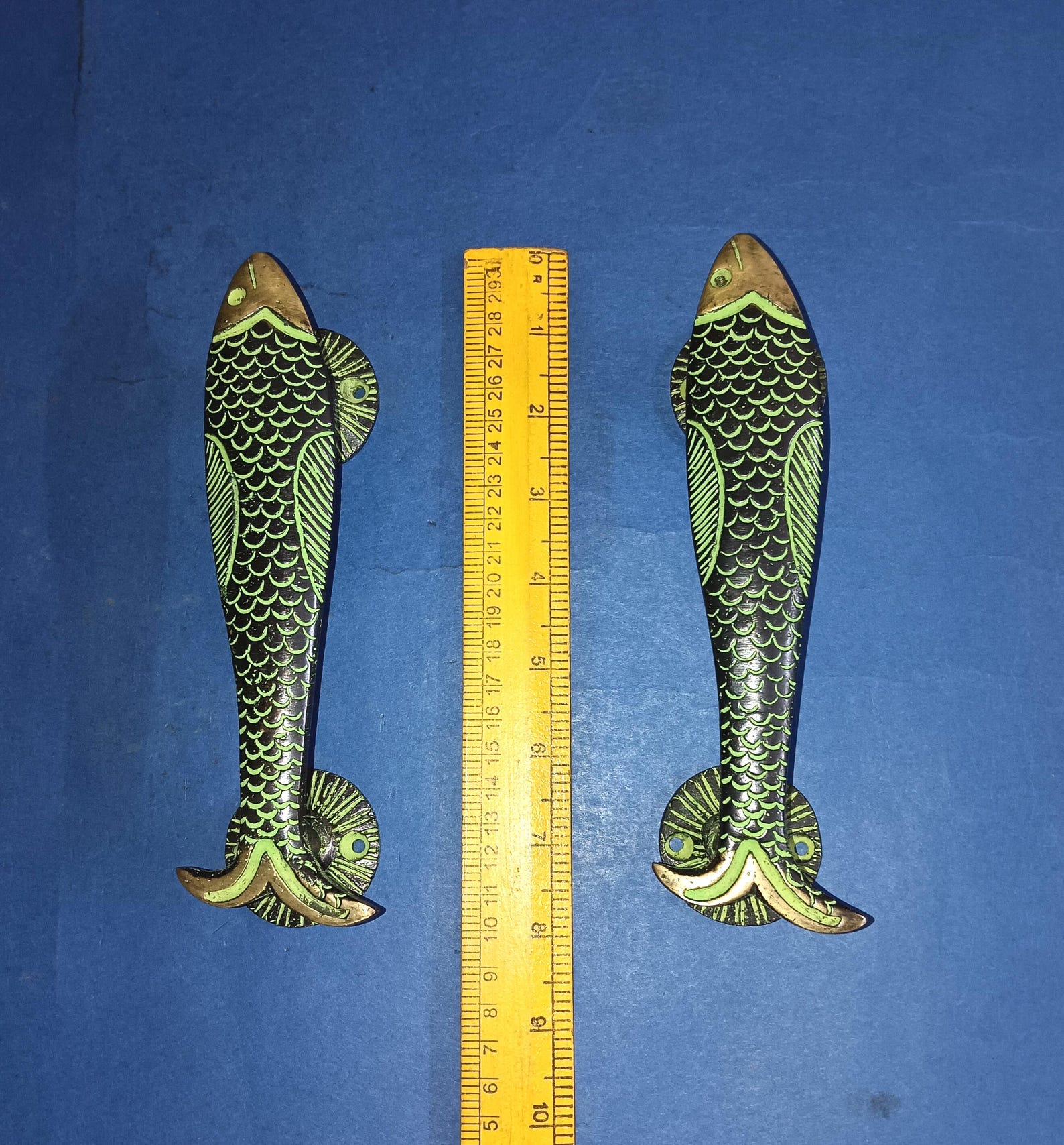 Nautical Fish Shape Door Handle | Ocean Theme Almirah Door Pull ...