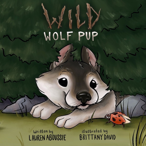 Wild Wolf Pup Book - Etsy