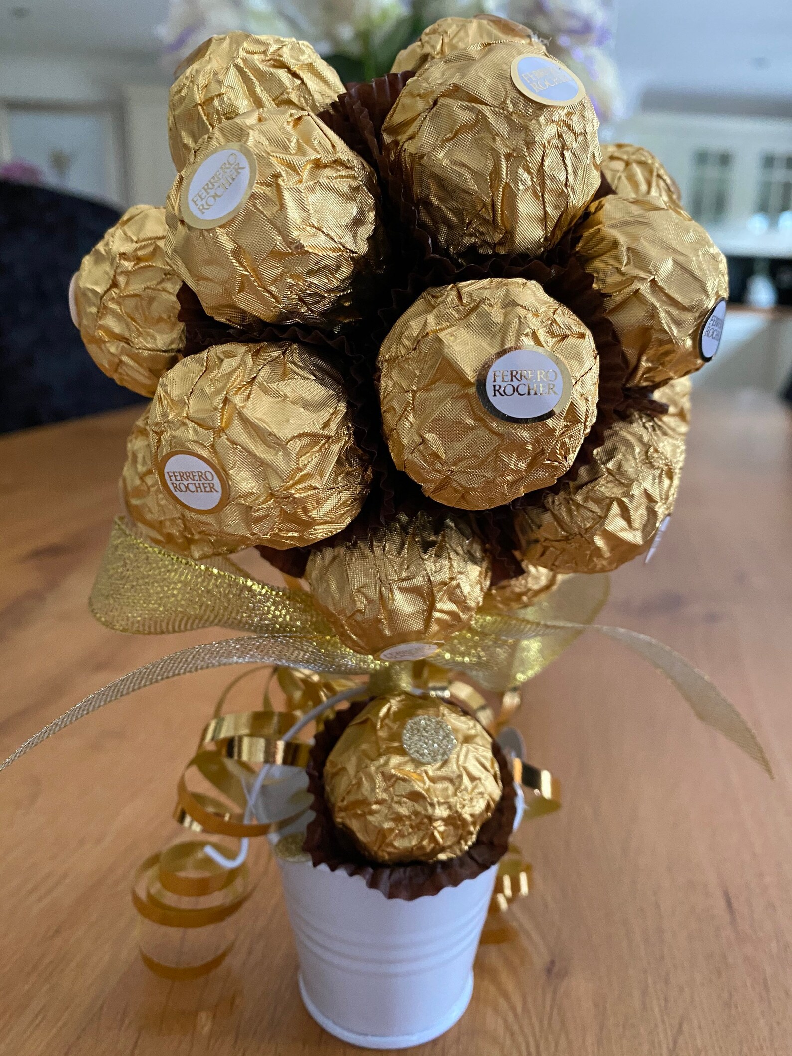 Ferrero Rocher mini novelty sweet tree. Great gift | Etsy