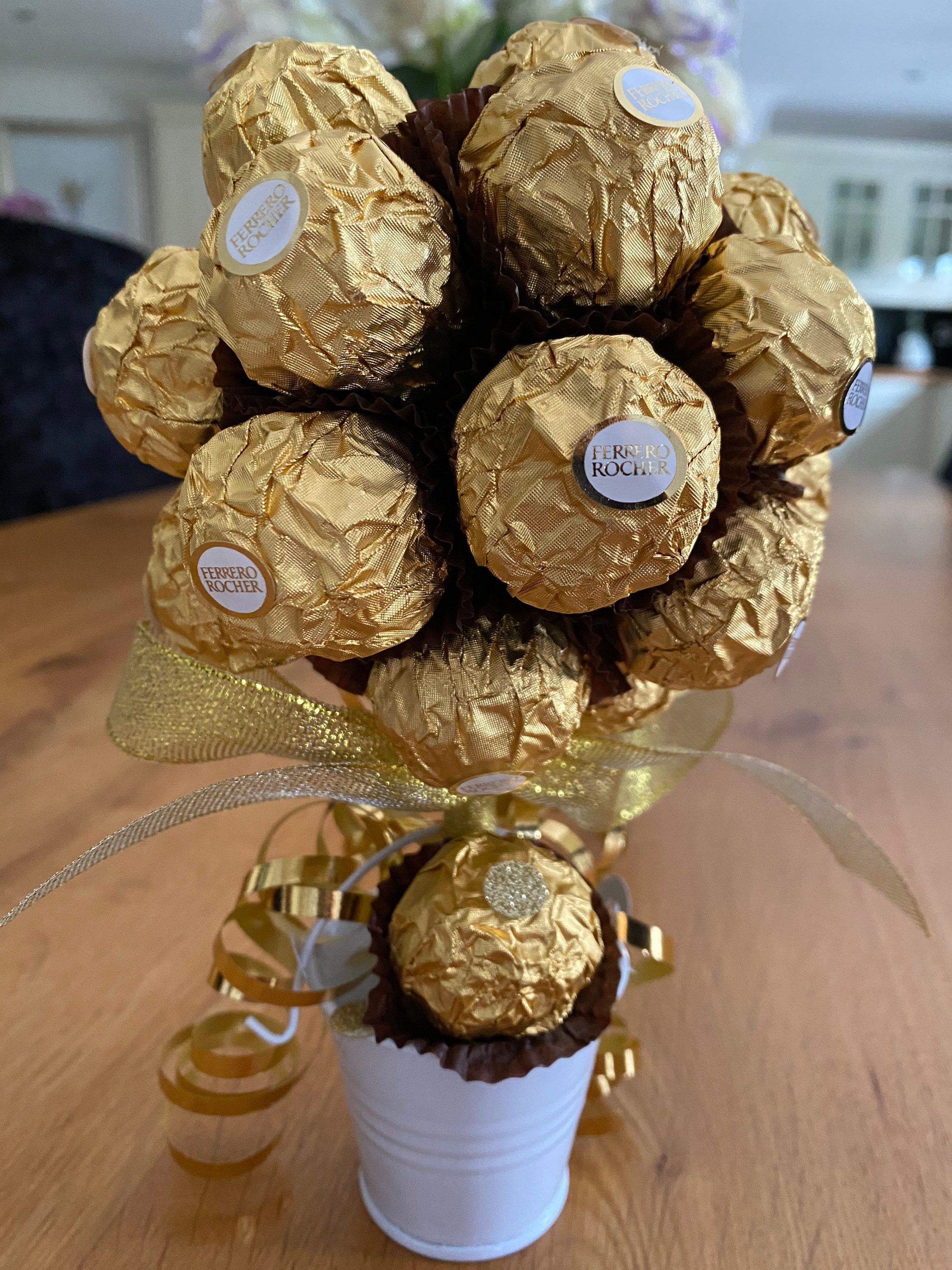 Ferrero Rocher mini novelty sweet tree. Great gift | Etsy